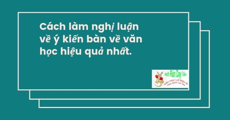 Học văn 12 - Học văn bằng sơ đồ tư duy hiệu quả nhất